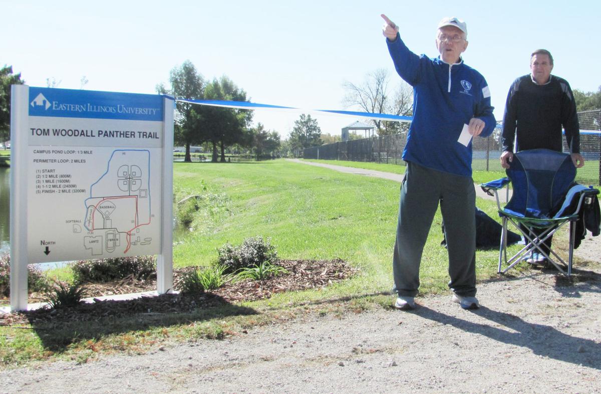 Retired EIU coach honored with trail dedication