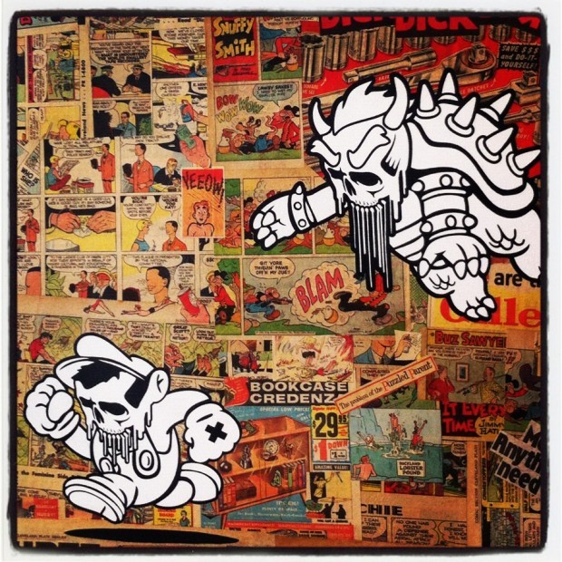 Street art Friday in downtown Decatur