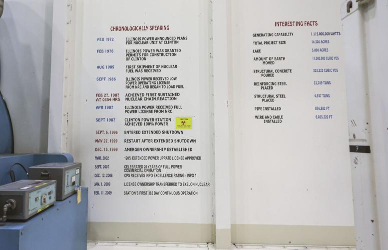 Inside the Clinton nuclear plant, 'everything has a function'