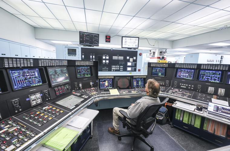 Inside the Clinton nuclear plant, 'everything has a function'