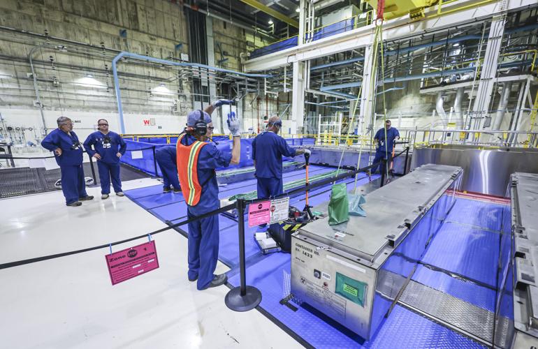 Inside the Clinton nuclear plant, 'everything has a function'