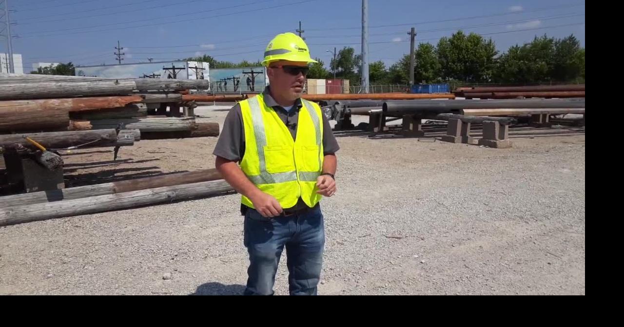 Ameren's utility pole recycling program