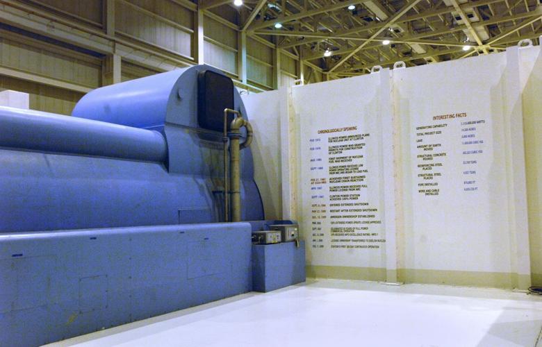 Inside the Clinton nuclear plant, 'everything has a function'