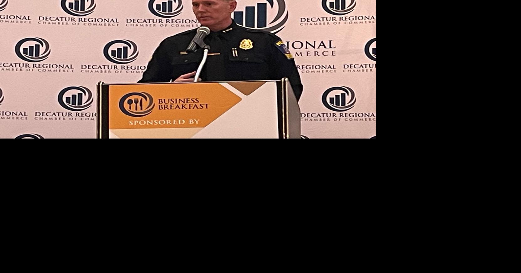 Decatur police chief discusses technology issues and crime