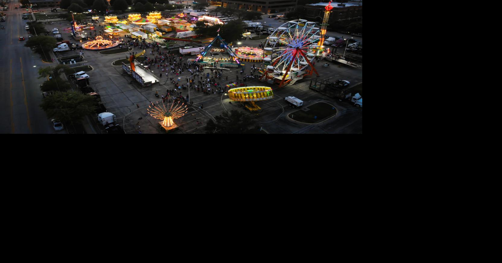 WATCH: Drone captures amazing bird's-eye view of Decatur Celebration ...