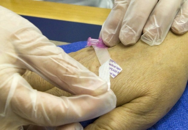 Three nurses design product to aid in securing IVs