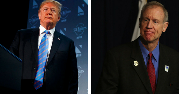 Rauner embrace of Trump means more questions about president