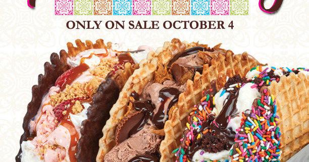 Cold Stone Creamery: Waffle Tacos