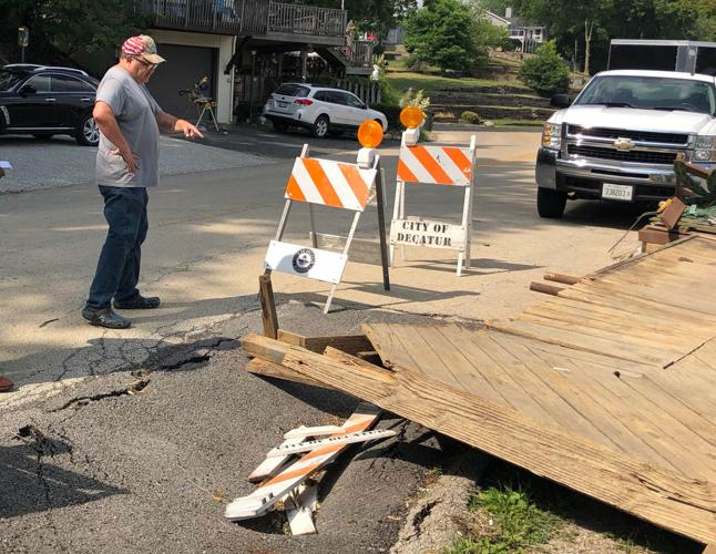 20-year resident of lakeside Decatur neighborhood worries sinkhole is ...