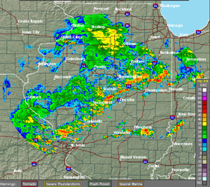 Funnel cloud spotted near Decatur Airport as storms sweep Central ...
