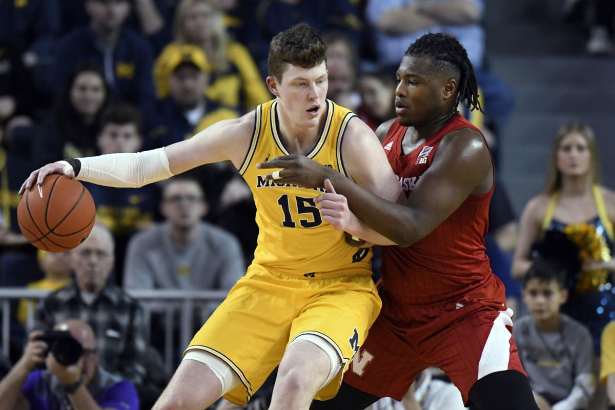 No. 25 Michigan beats Nebraska 82-58 with Beilein on hand