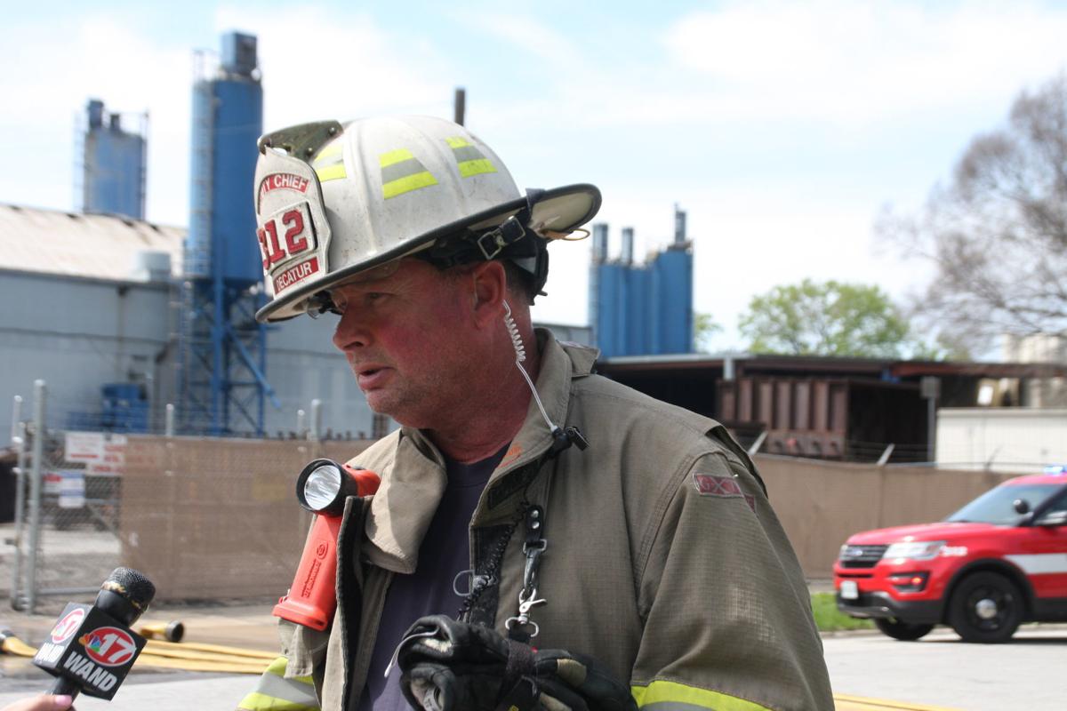 VIDEO: No injuries in fire at Decatur Foundry