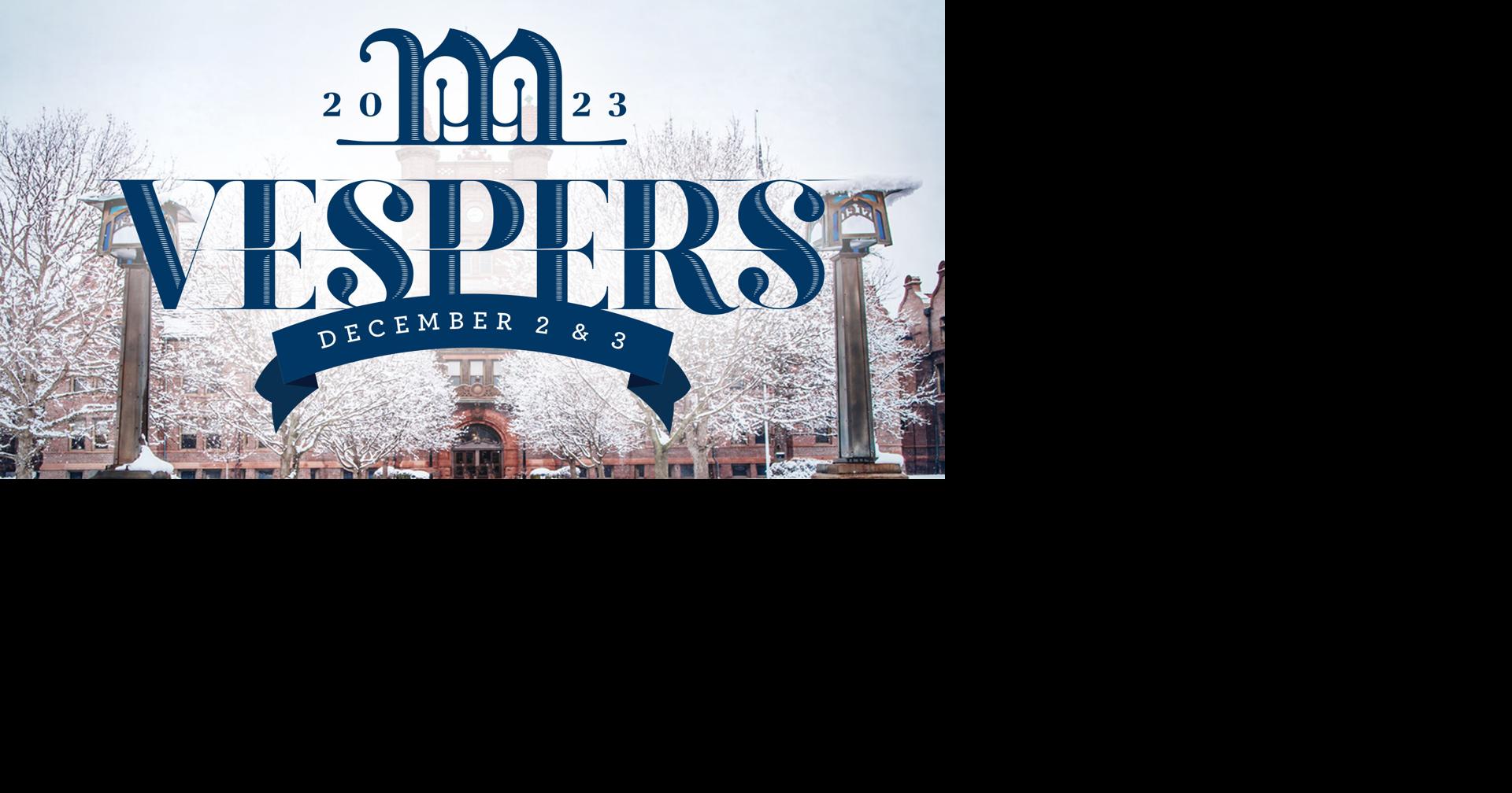 Millikin University's Vespers to return Dec. 2 and 3
