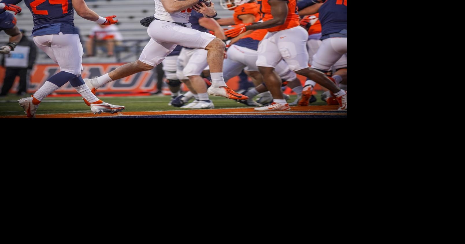 Illinois quarterback Brandon Peters shines in Orange and Blue Spring Game