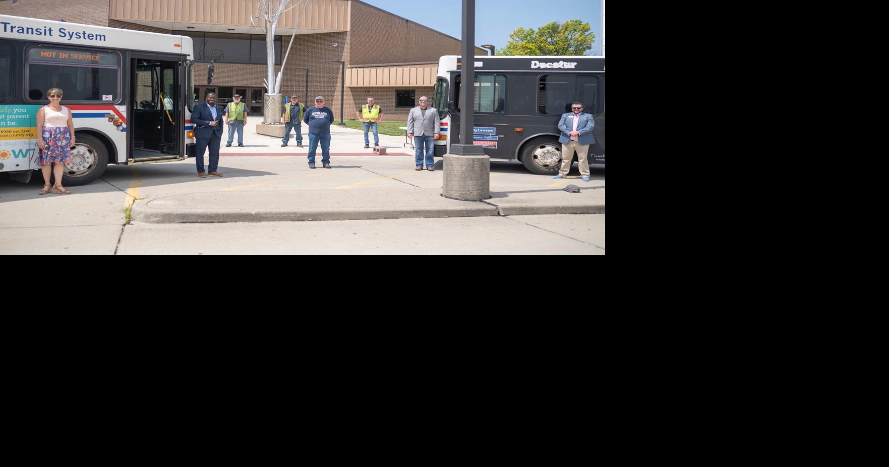 Decatur Public Transit System donates buses to Richland EnRich program