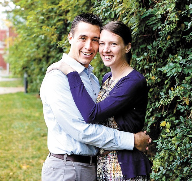 Joseph Rottman and Allison Heim