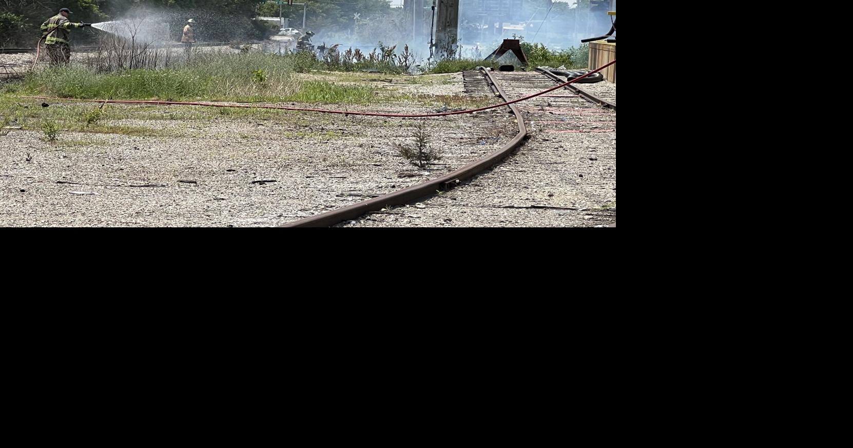 Smoky haze from downtown Decatur brush fire covers the area