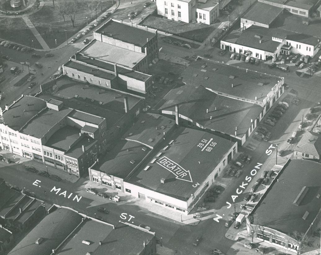 History photos: Aerial views of Decatur