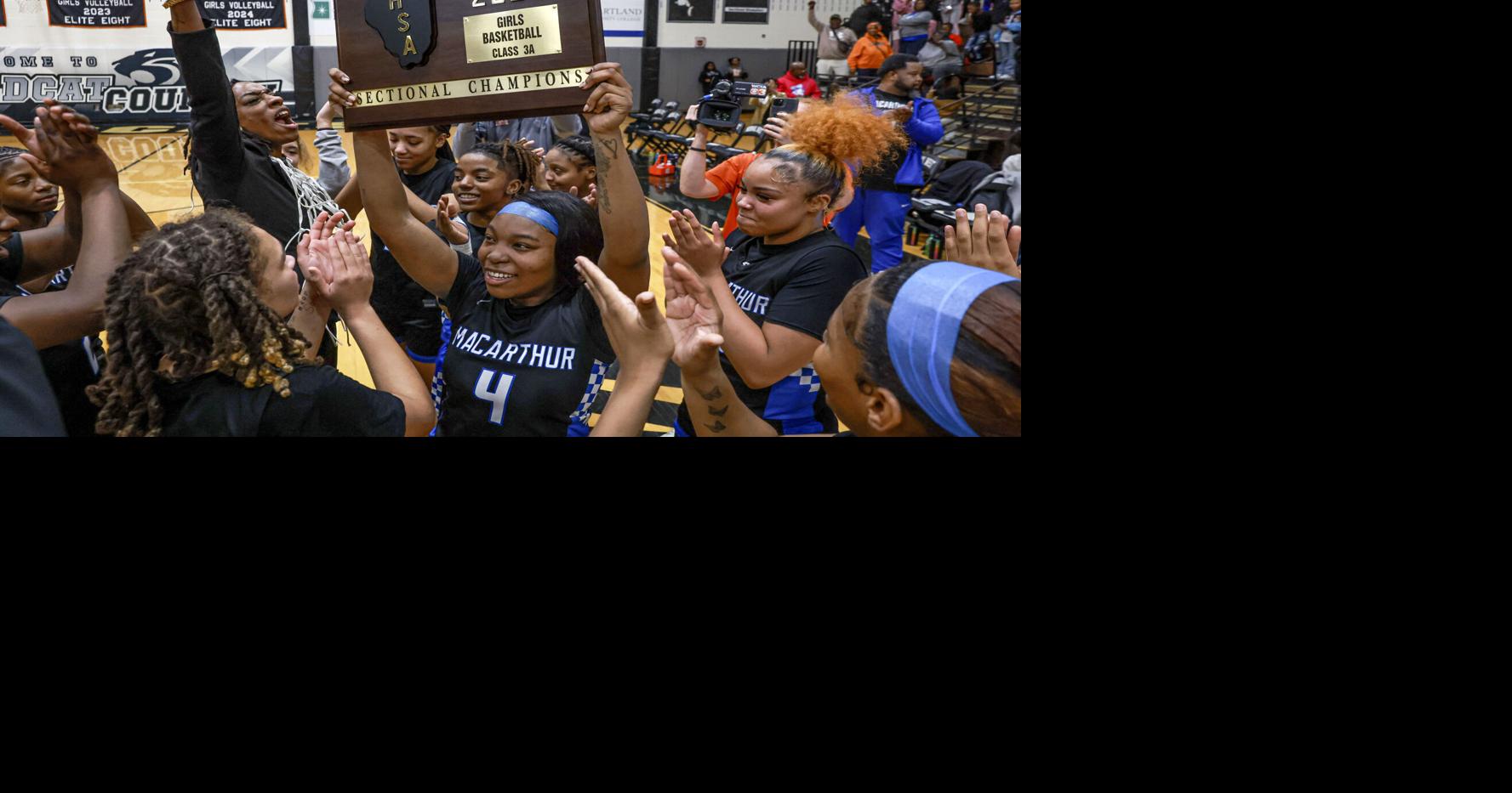 MacArthur girls basketball wins first ever sectional title