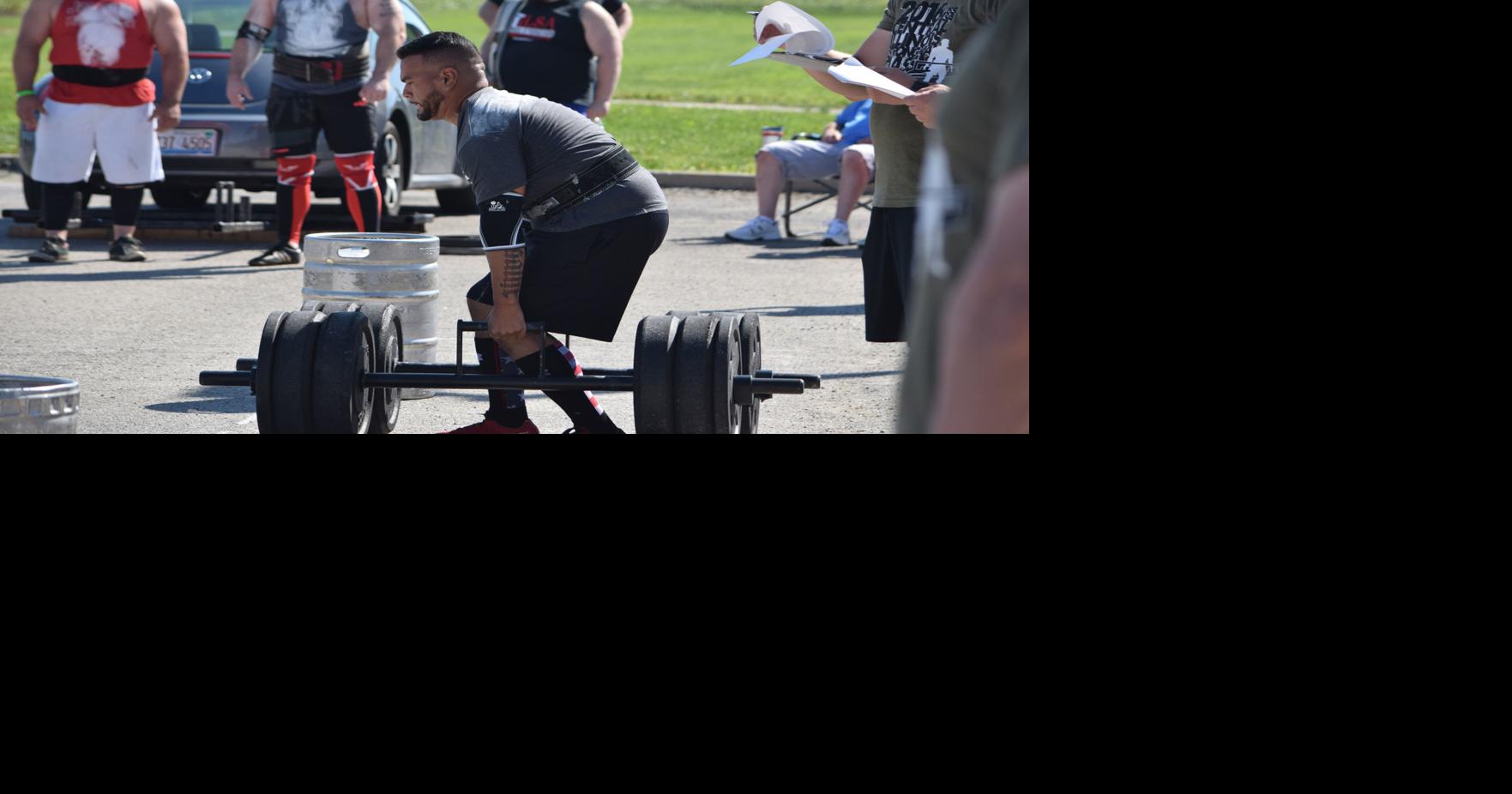 Competitors show off strength, progress at strongman competition