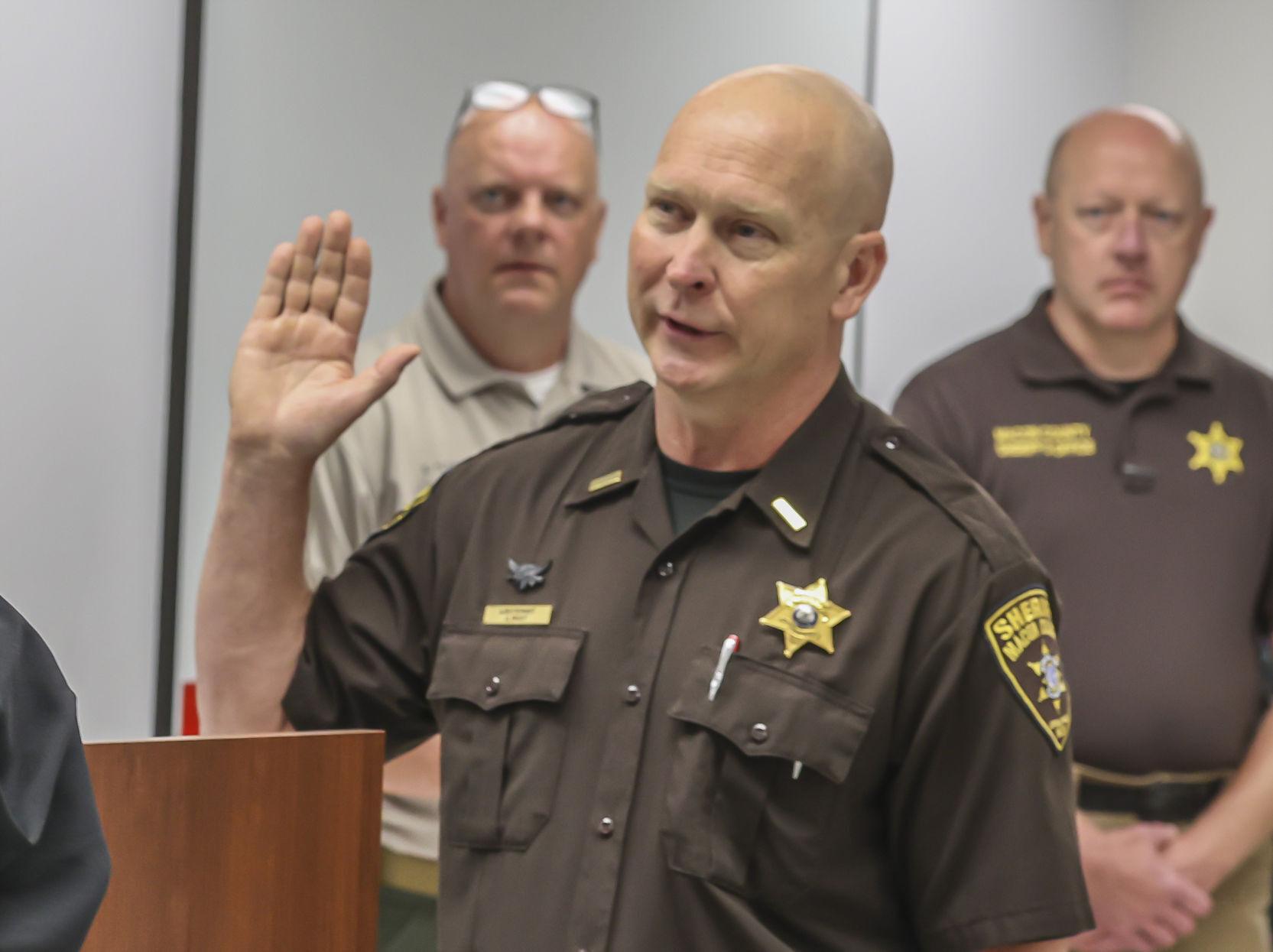 PHOTOS: Macon County Sheriff Jim Root sworn into office