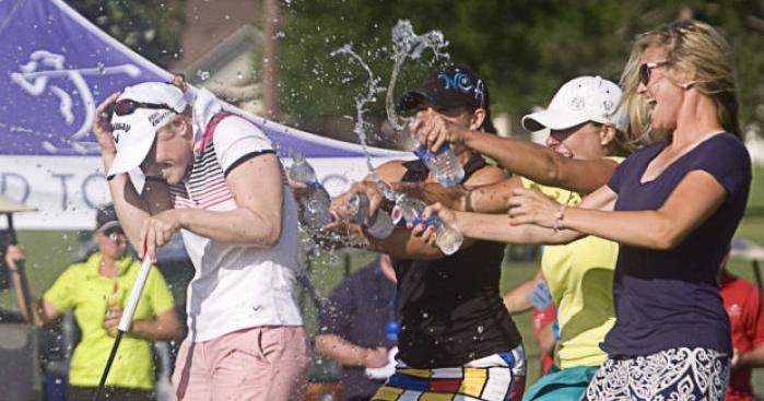 Madison Pressel wins first Symetra event after playoff