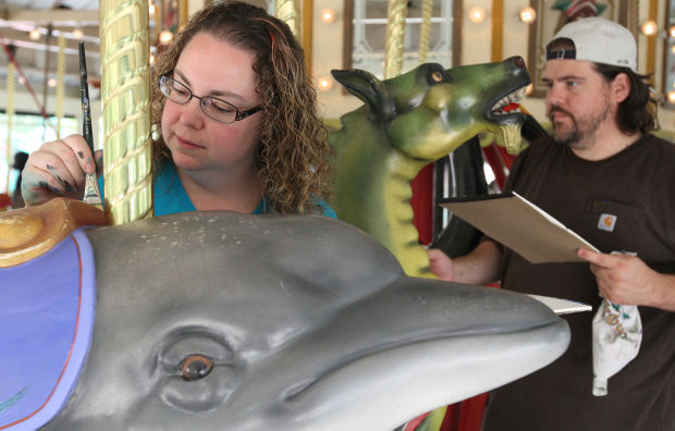 Scovill Zoo carousel getting some much-needed care | Recreation ...