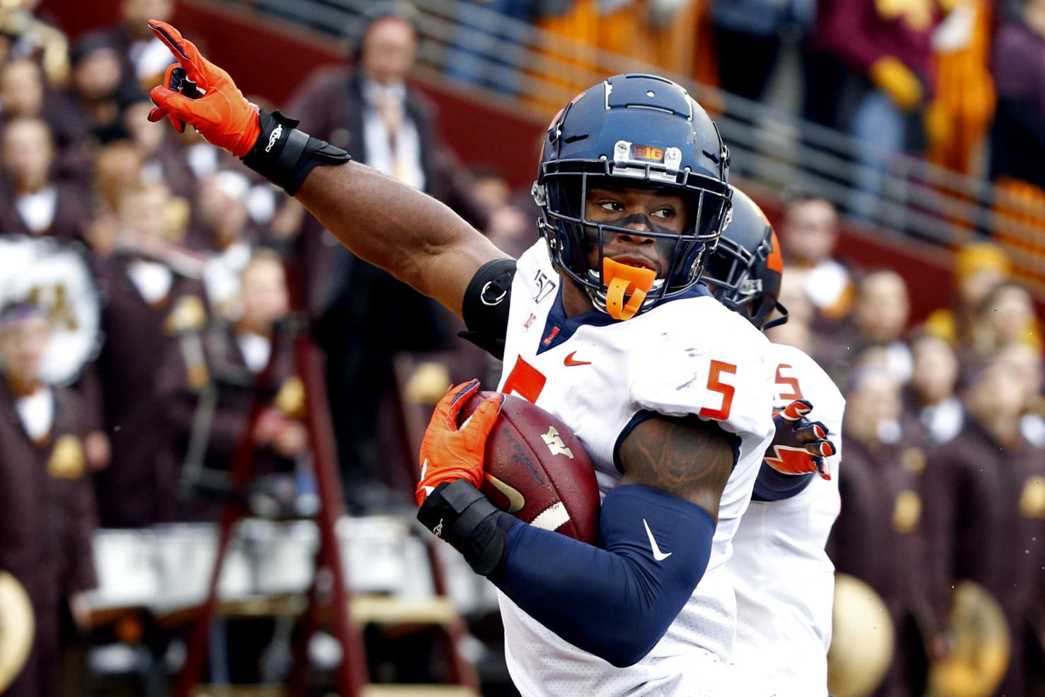 Illinois football's Josh Imatorbhebhe signs with Jacksonville Jaguars ...