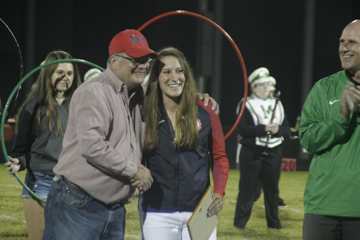 Meridian lauds Olympian with homecoming