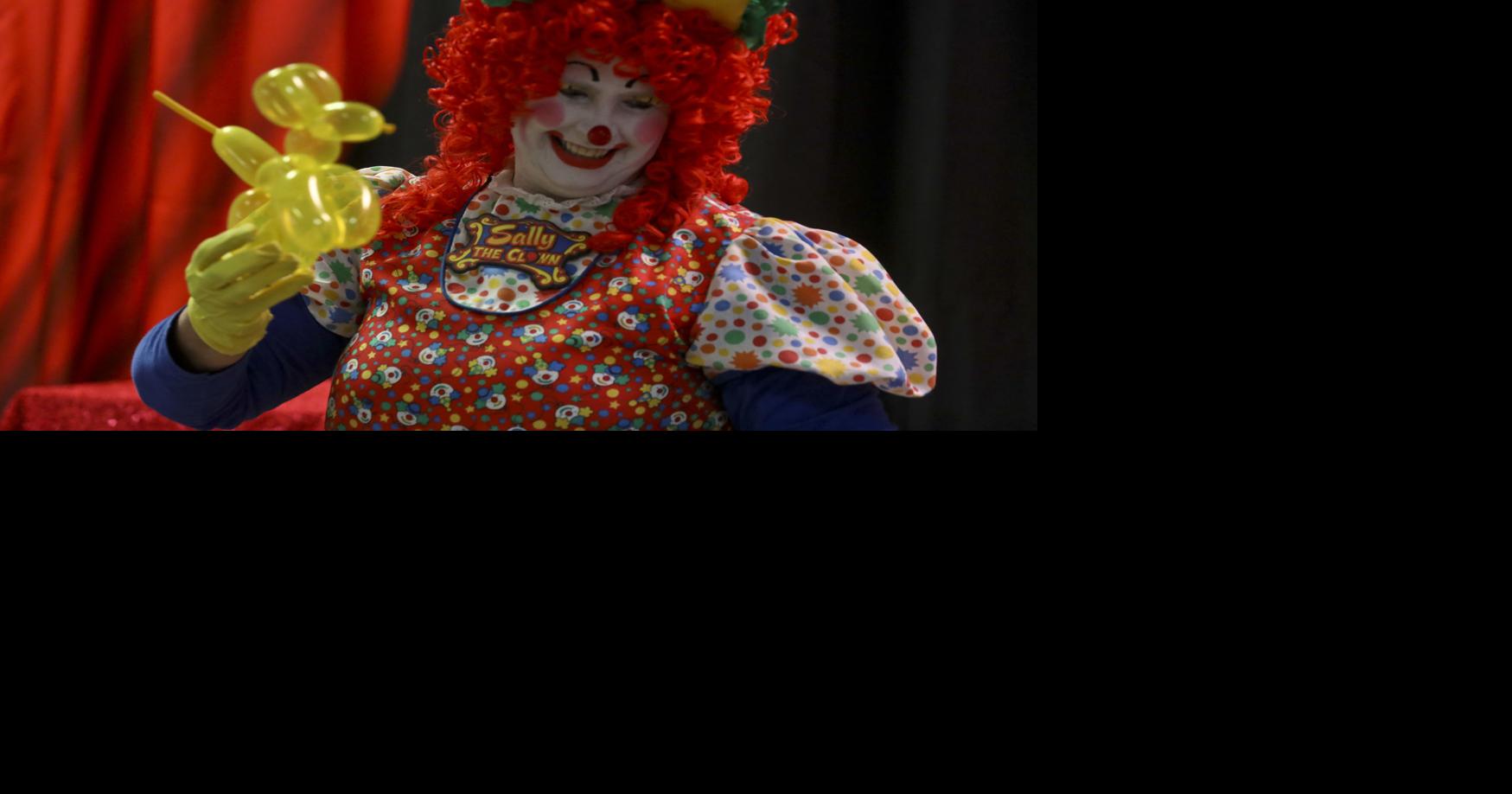 Sally the Clown bringing smiles to the faces of a new generation of ...