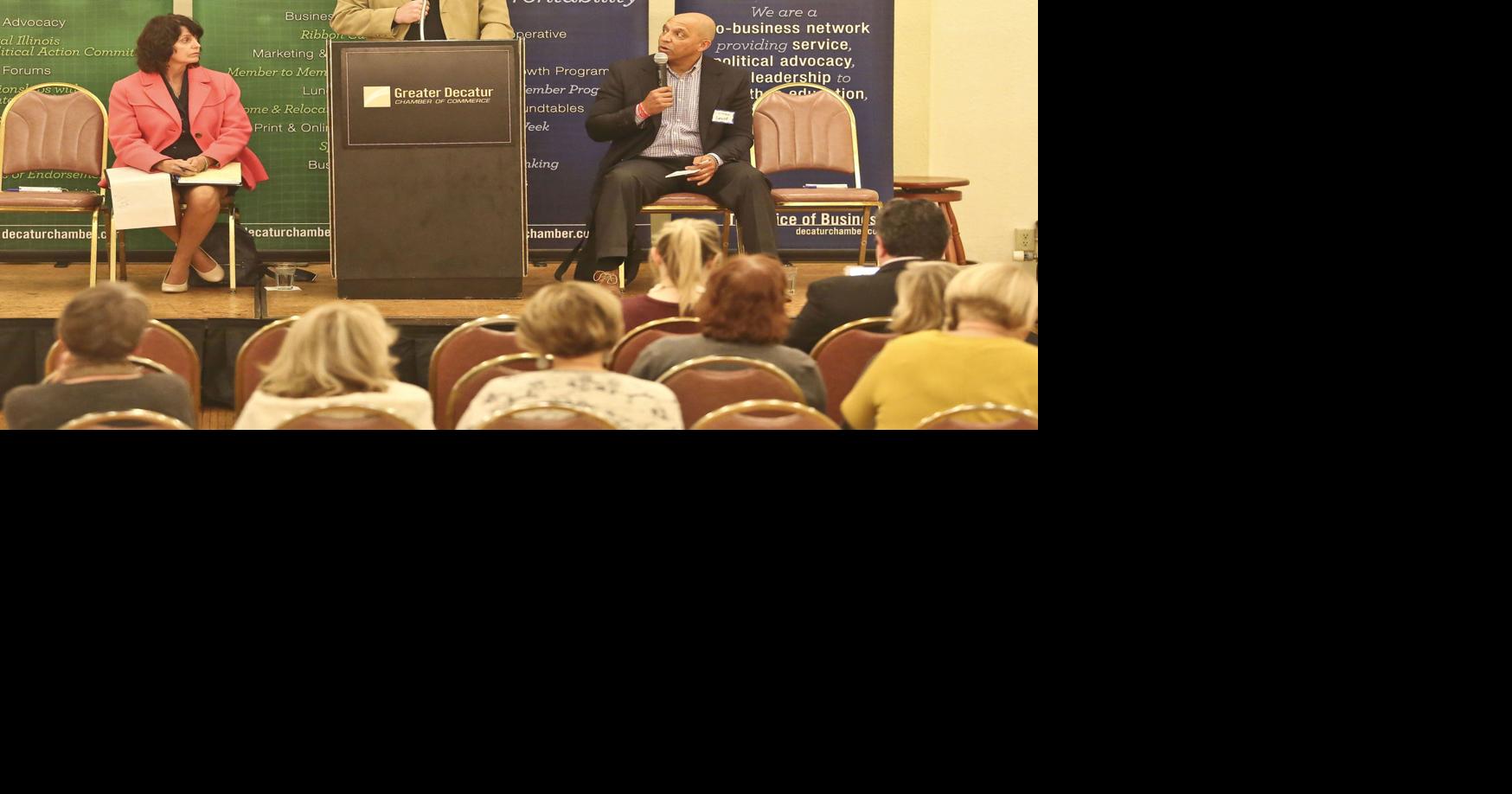 WATCH: Speaker Madigan becomes key issue in Decatur legislator debates