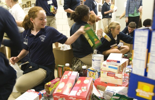School efforts a big part of the Community Food Drive