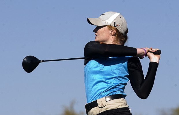 Leiken in contention with pair of eagles