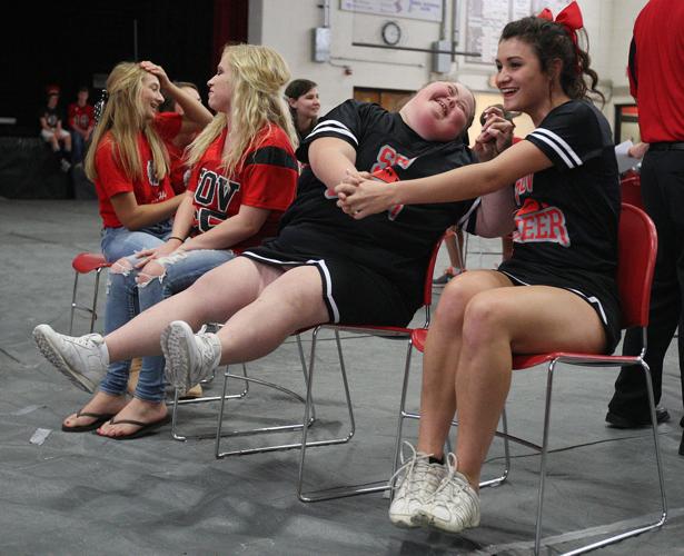 Cheerleading comes naturally for teen with Down syndrome