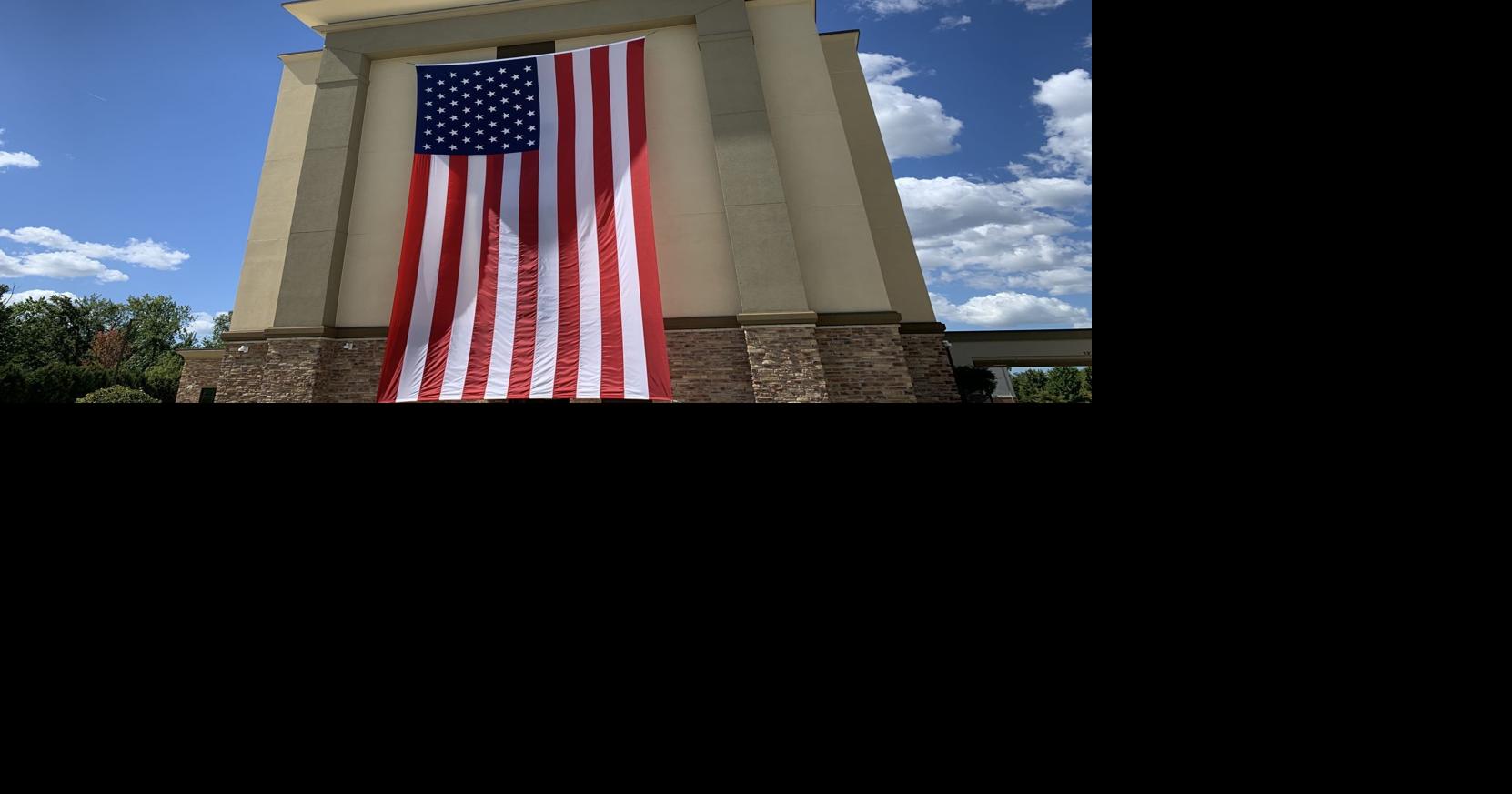 Decatur hotel honors the lives lost on Sept. 11 with memorial climb, flag
