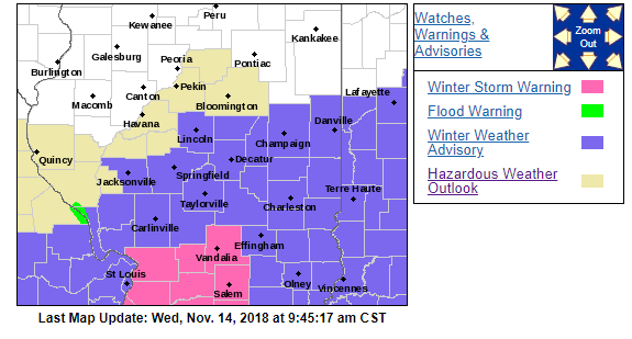 Up to 4 inches of snow expected tonight in Decatur area