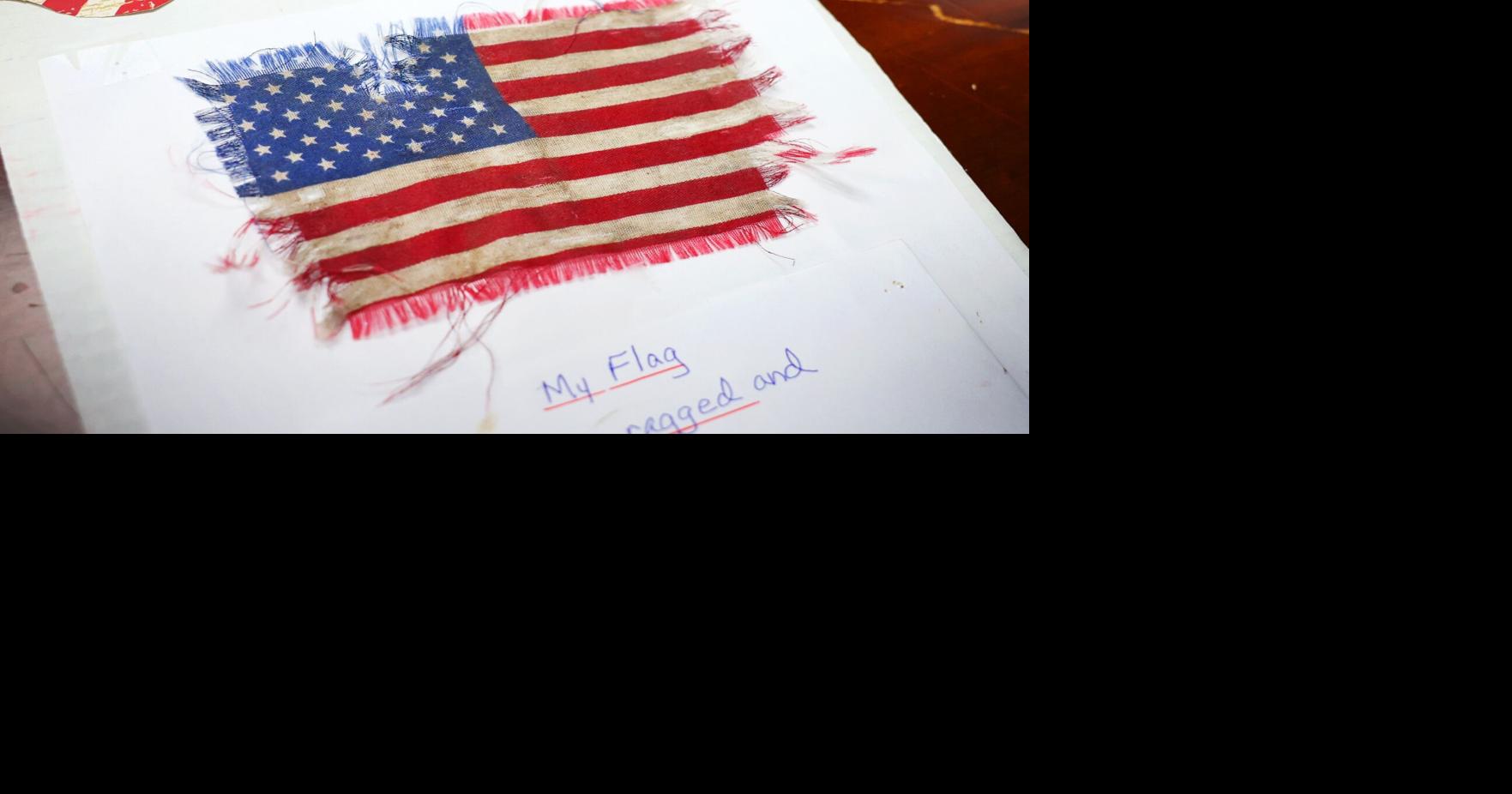 Ragged old flag found in Decatur inspires Fourth of July poem