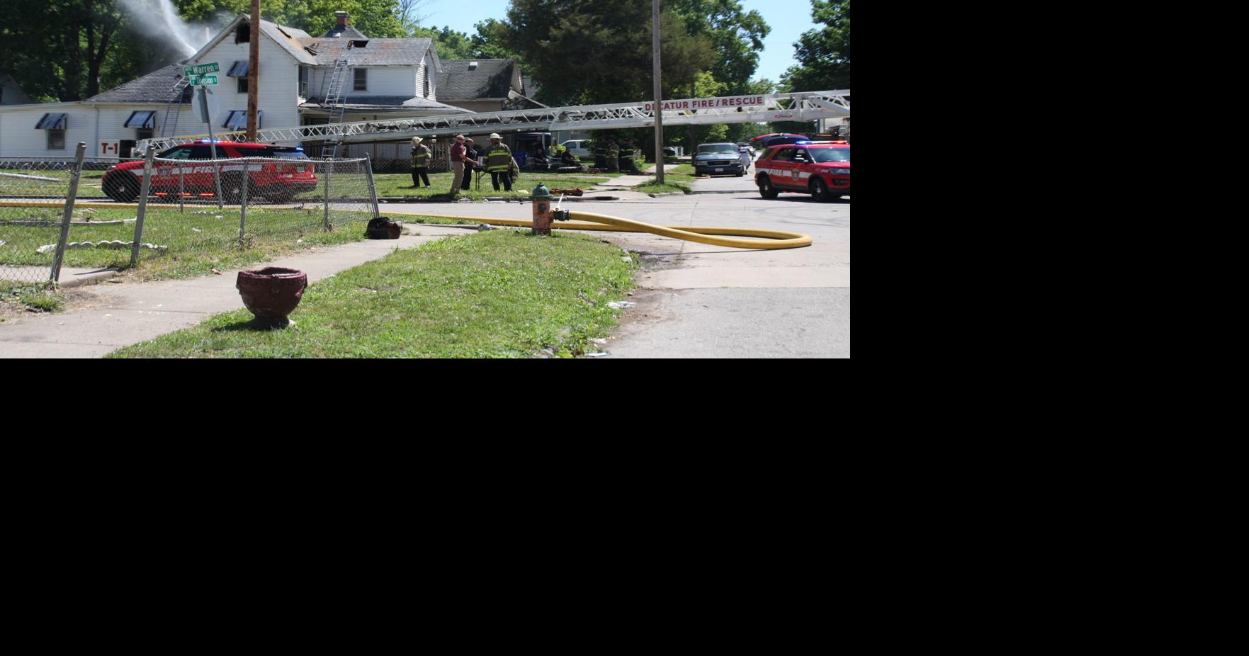 Fire badly damages Decatur home Tuesday morning