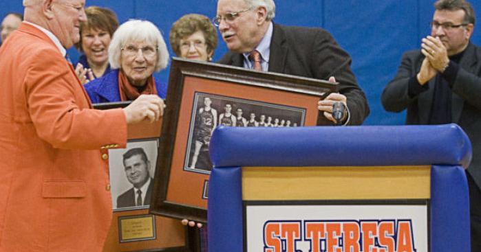 PHOTOS: St. Teresa dedicates gym to Coach Joe Venturi
