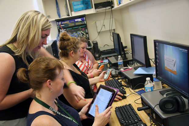 Online lessons aid teacher tech development