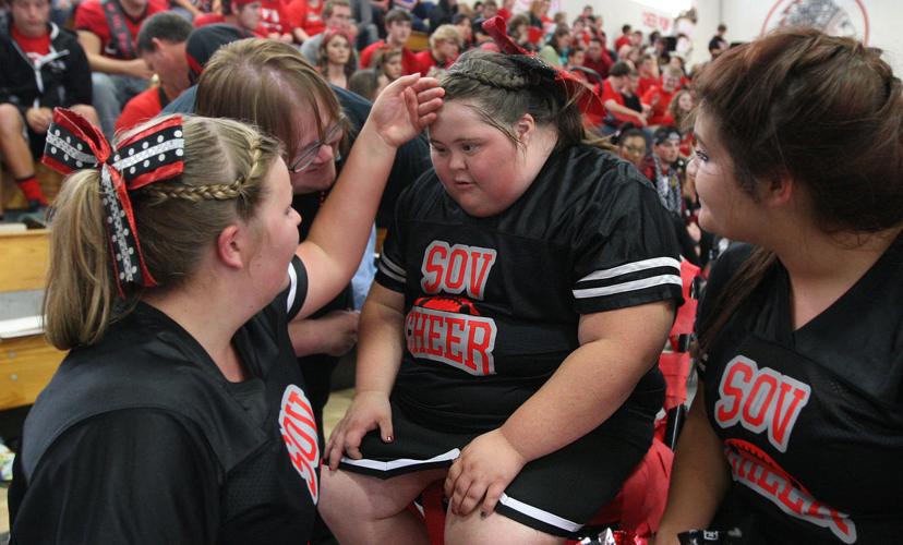 Cheerleading comes naturally for teen with Down syndrome