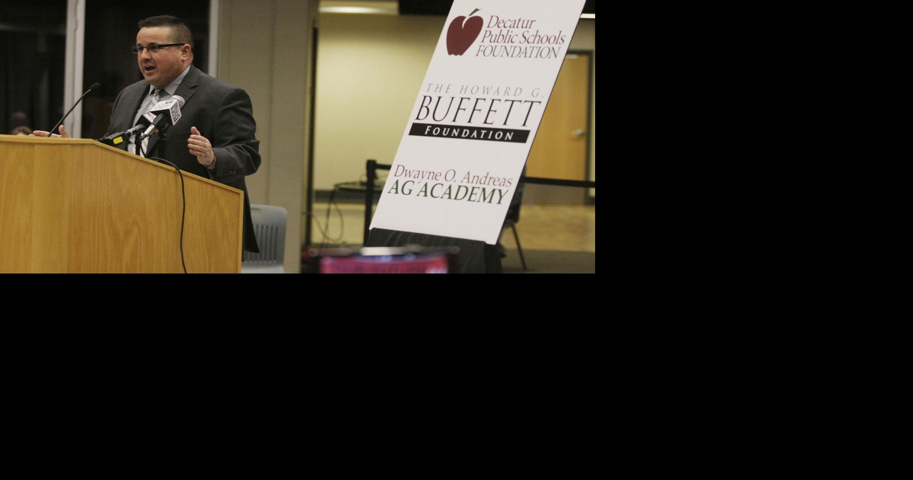 Video: $1.65 million gift from Howard Buffett funds new Decatur ag academy