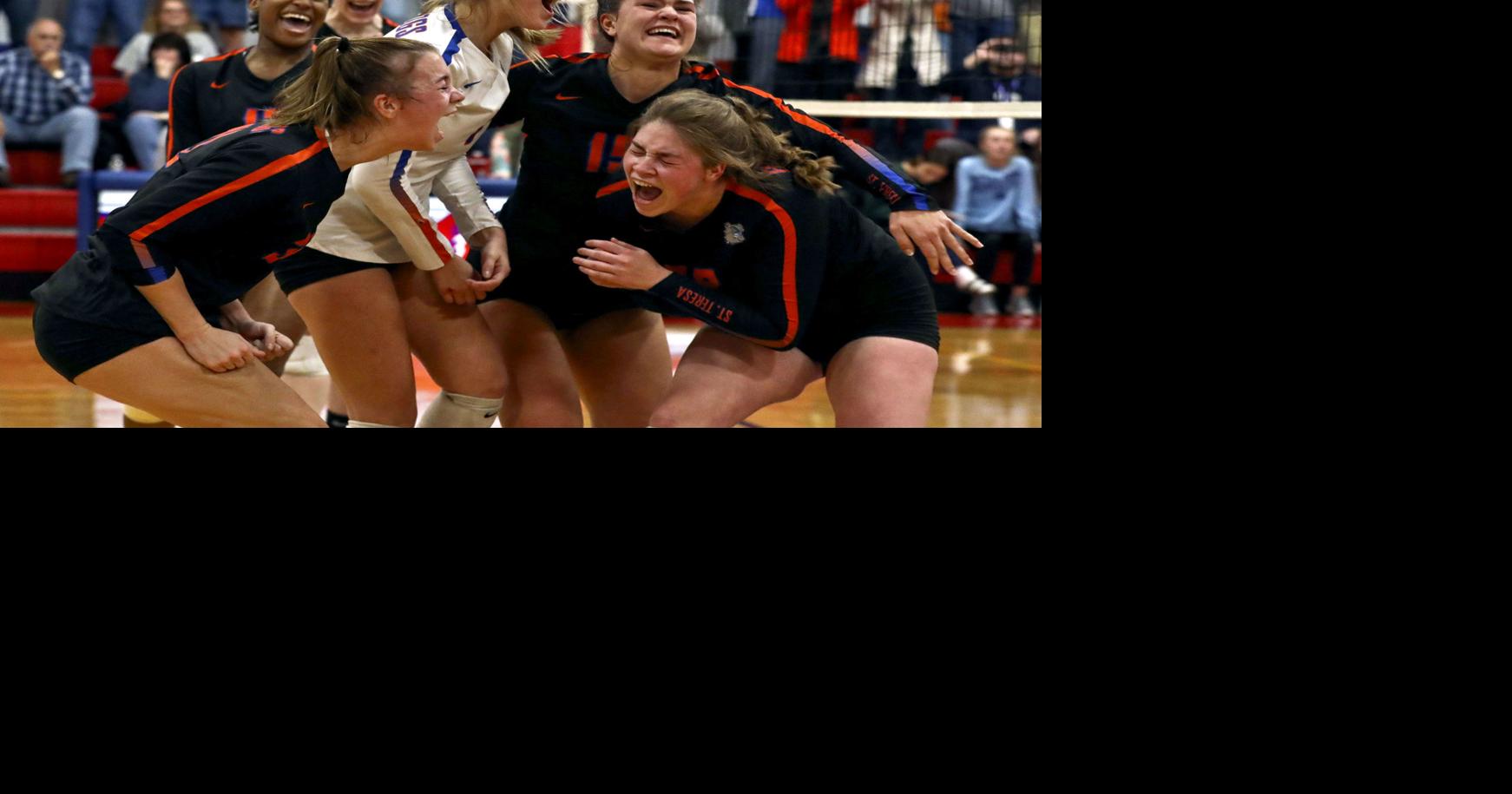 Serving notice: Caleigh Craft's six aces move St. Teresa volleyball to ...