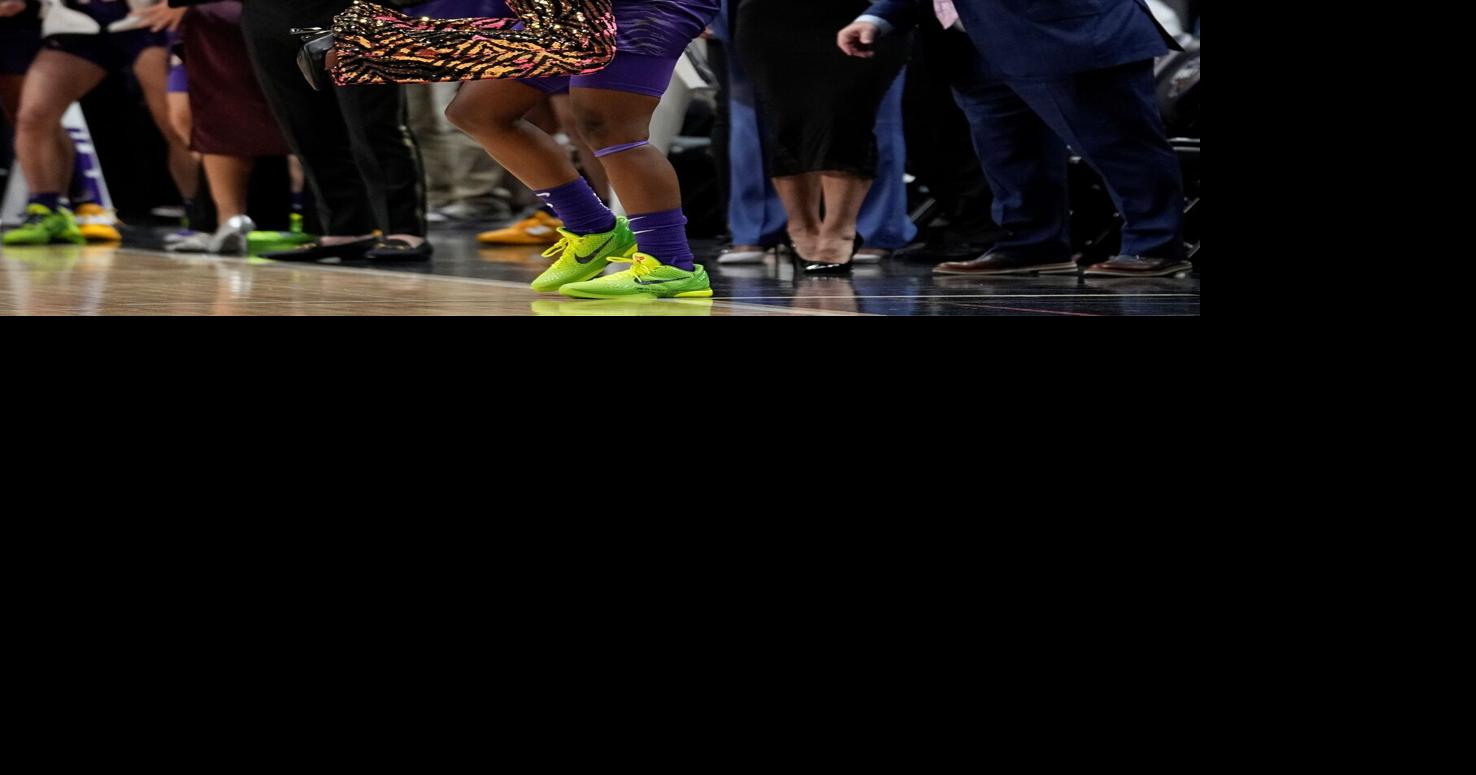 NCAA LSU Iowa Basketball