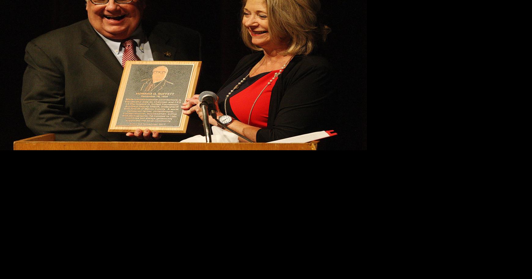 'We all love him': Howard Buffett inducted into Decatur Wall of Fame