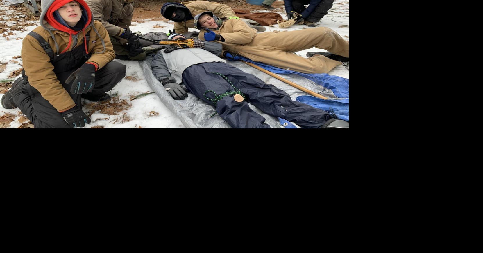 Scouts learn survival, teamwork skills at Klondike Derby