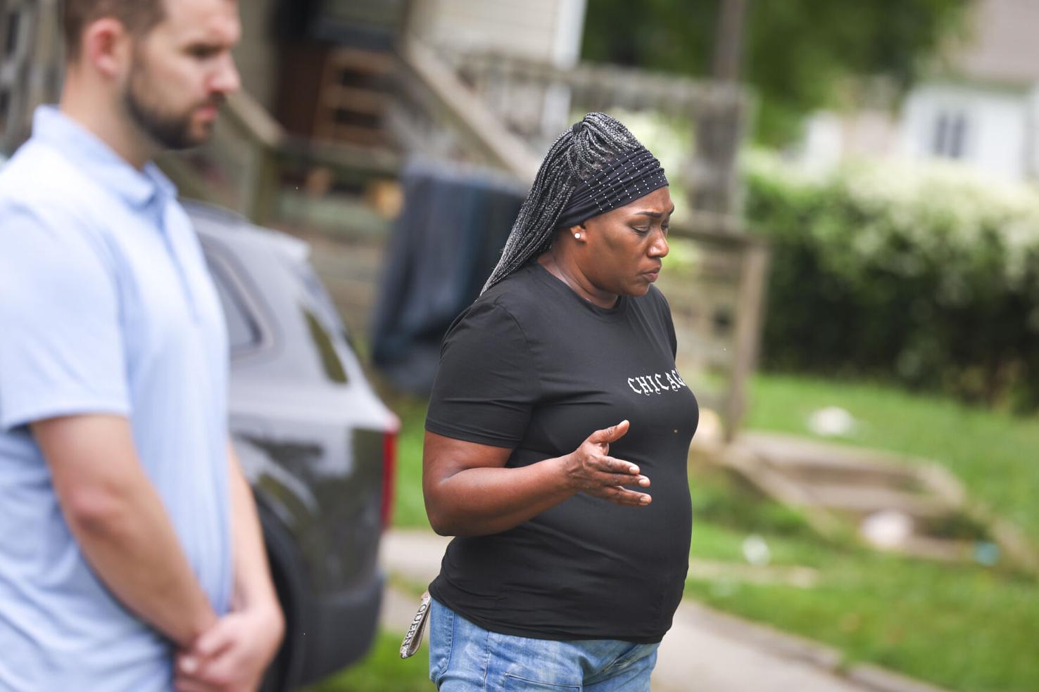 Couple shot at Decatur street party