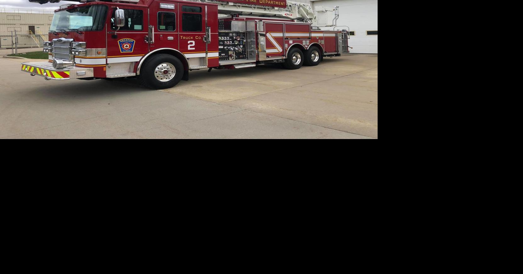 Here's what Decatur's $1 million new fire truck looks like