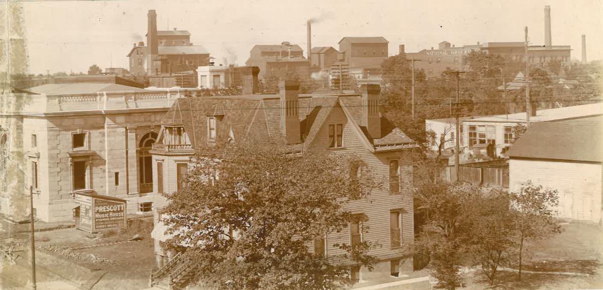 History photos: Aerial views of Decatur