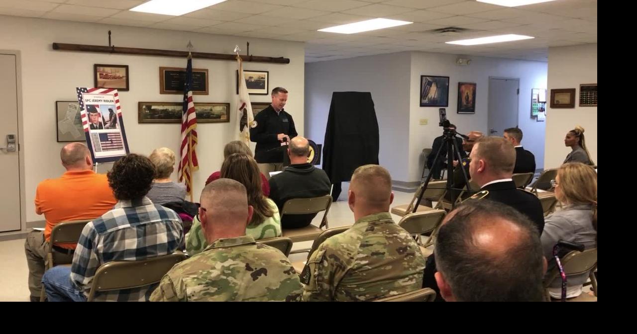 Rep. Davis honors Jeremy Ridlen in Moroa